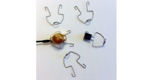 Spring Clip: Merlin Nano Gold - Falconry Electronics