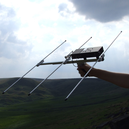 TRX-3S Three Channel Receiver On Telescopic Folding Antenna - Falconry Electronics